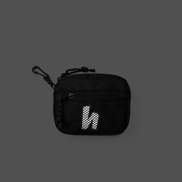RIPSTOP ZIP POUCH - BLACK – Harlaut Apparel